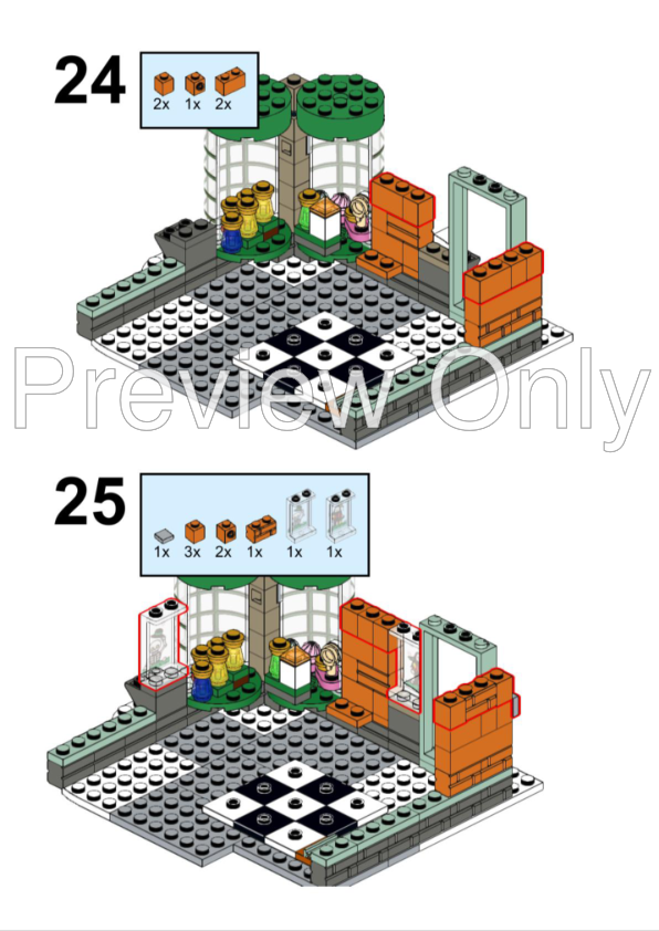 Lego Moc Winter Village Tavern By Magnushn Rebrickable Build With Lego