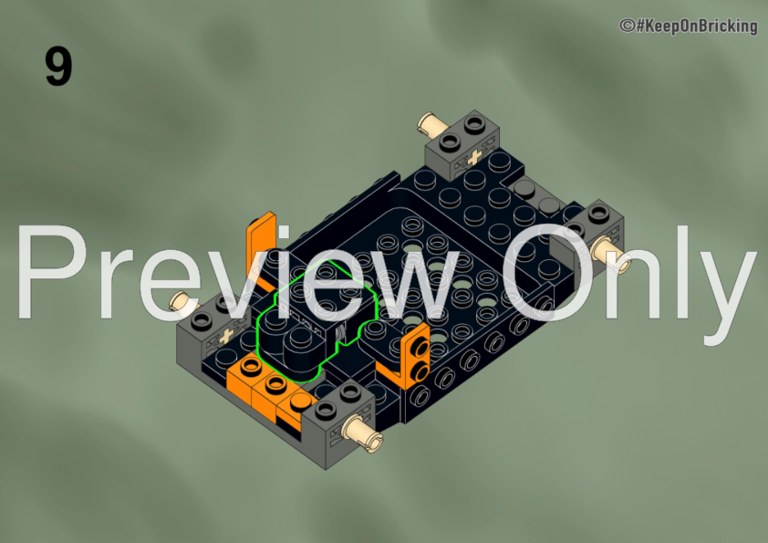 Lego Moc 76918 Cyber Funk Car By Keep On Bricking Rebrickable Build