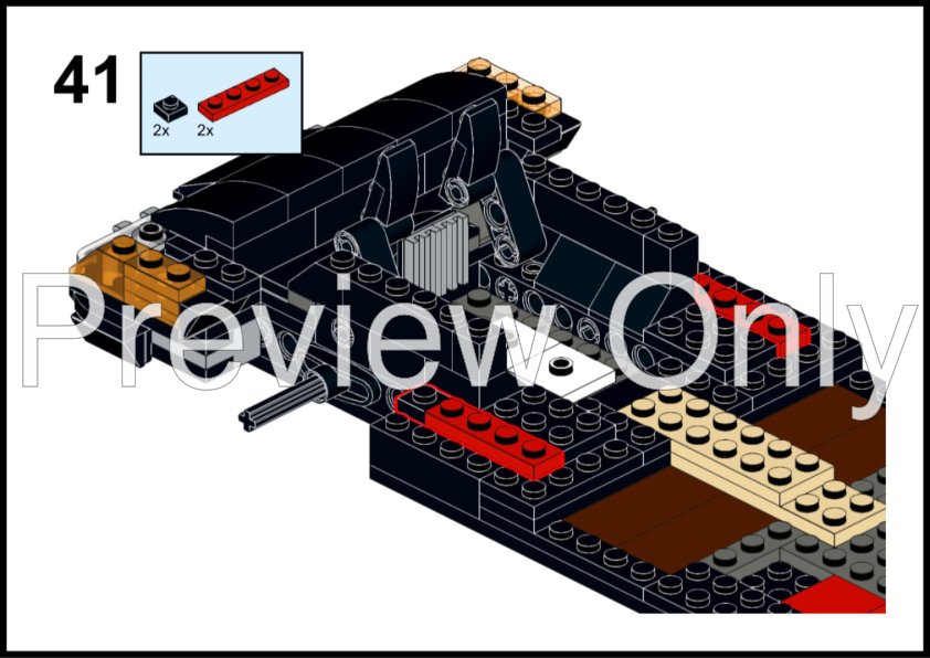 LEGO MOC 1:18 MIAMI VICE - Ferrari Daytona by Double_U_Bricks ...