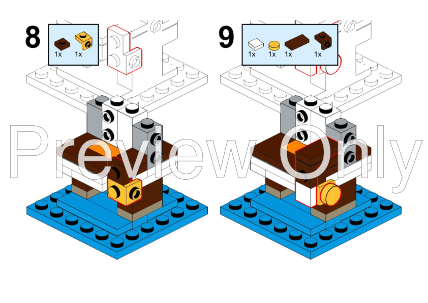 LEGO MOC Usopp - ONE PIECE Brickheadz by AnimeBricks4 | Rebrickable ...