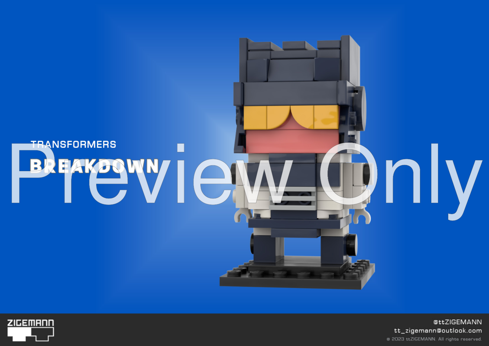 LEGO MOC Breakdown Stunticons by ttZIGEMANN | Rebrickable - Build with LEGO