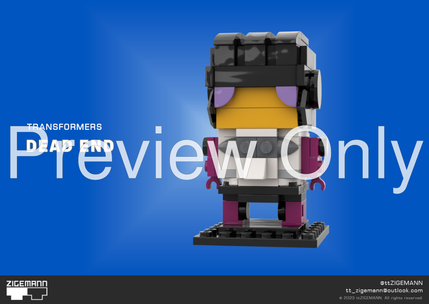 LEGO MOC Dead end Stunticons by ttZIGEMANN | Rebrickable - Build with LEGO