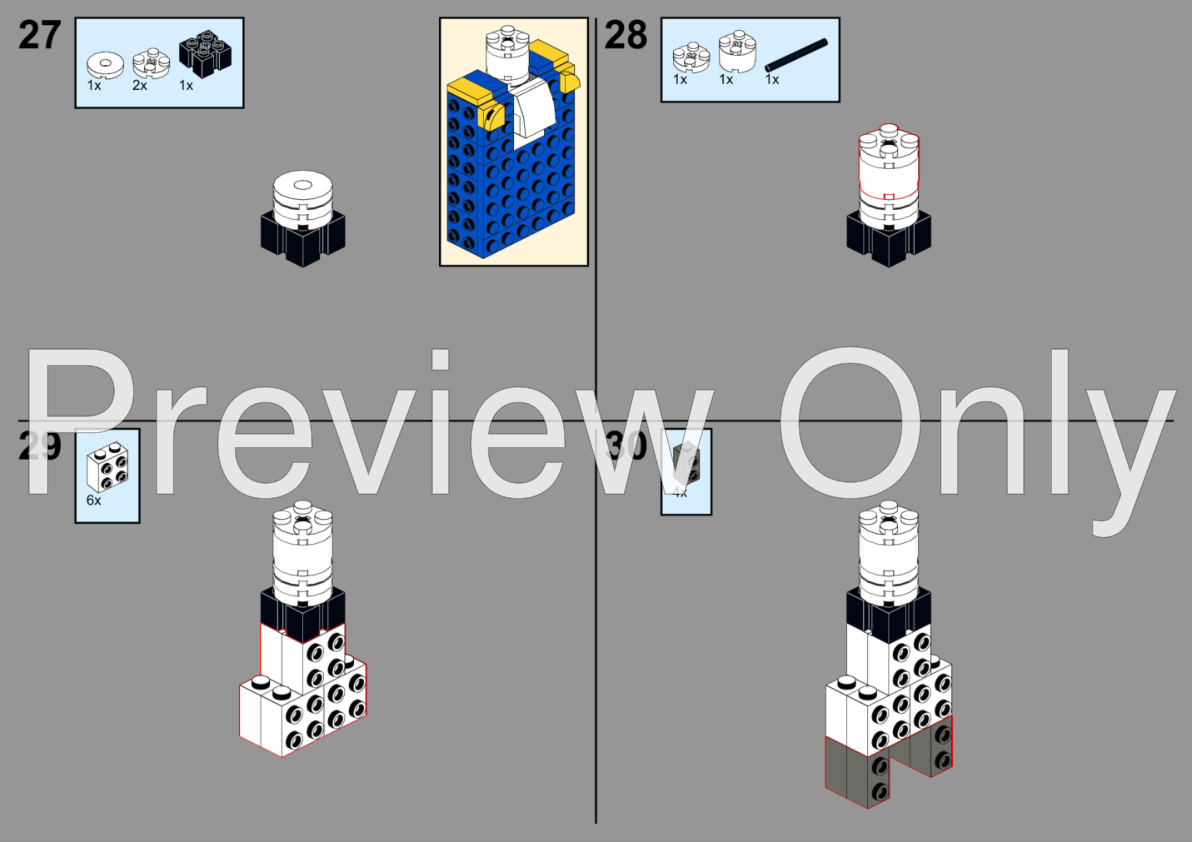 Lego Moc Donald Duck By Metz Rebrickable Build With Lego