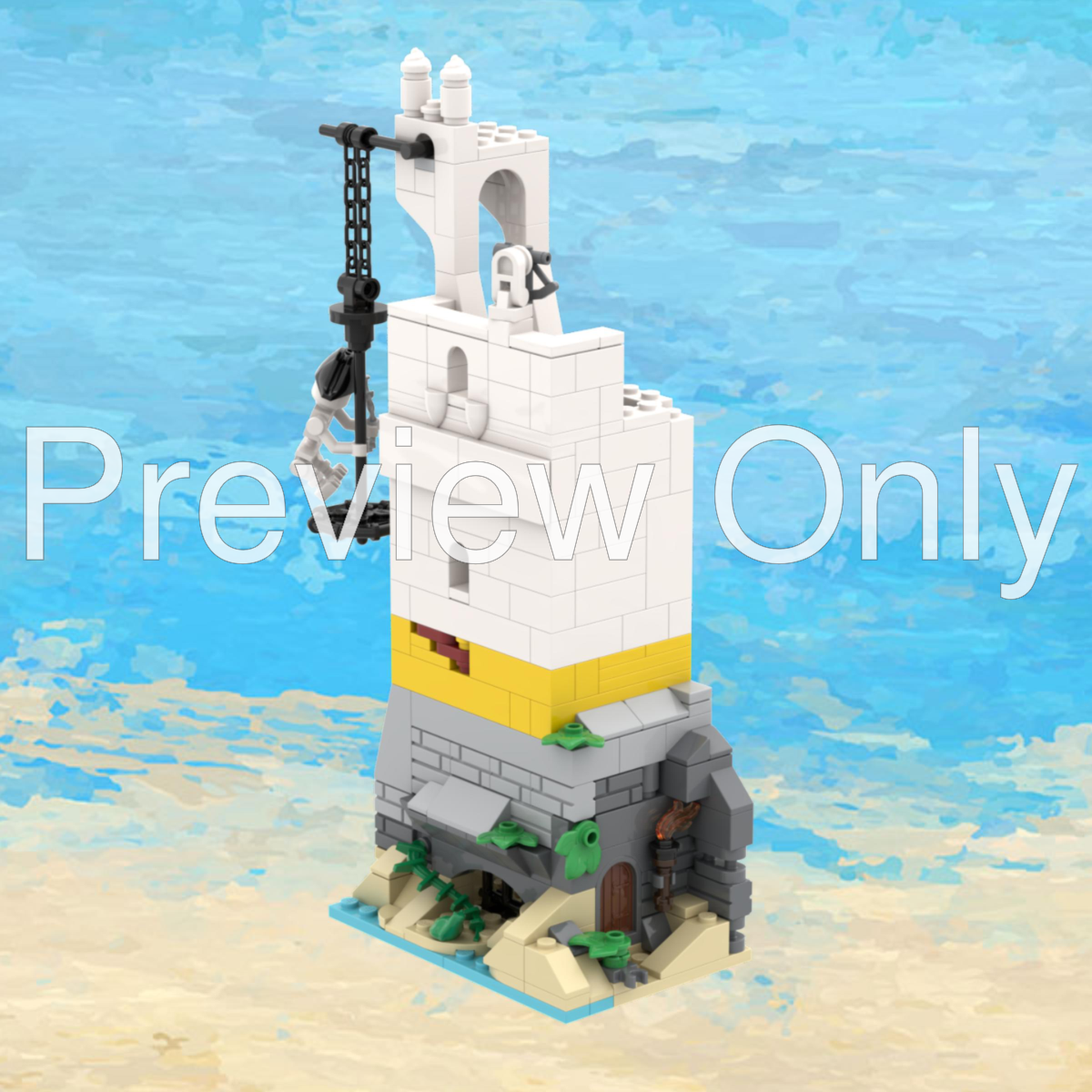 LEGO MOC Tower of Punishment - Eldorado Fortress 10320 Extension by ...