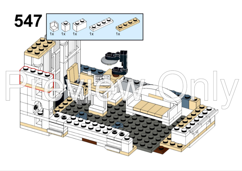 LEGO MOC Mosque Corner (TajMahal & AssemblySquare Atl-Build) by ...