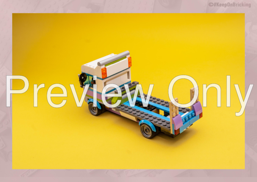 LEGO MOC 41749 Transporter Truck by Keep On Bricking | Rebrickable ...