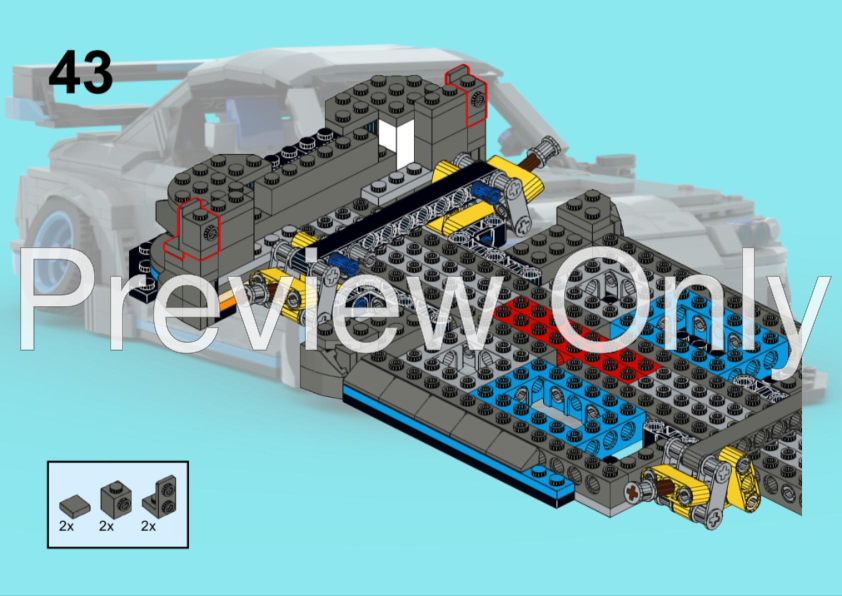 Lego Moc Toyota Supra Mk Iv Widebody By Bricksevolved Rebrickable