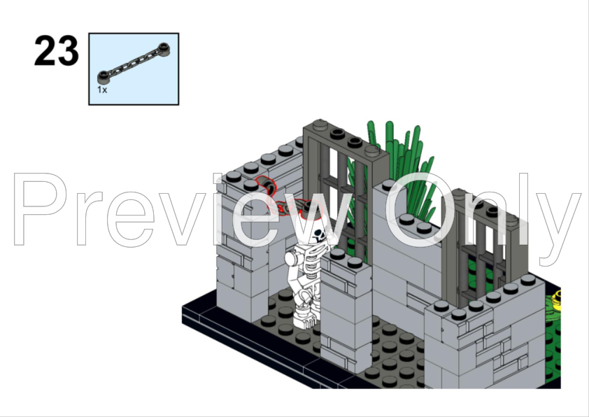 LEGO MOC Medieval prison tower V2 by LucSoleBricks | Rebrickable ...