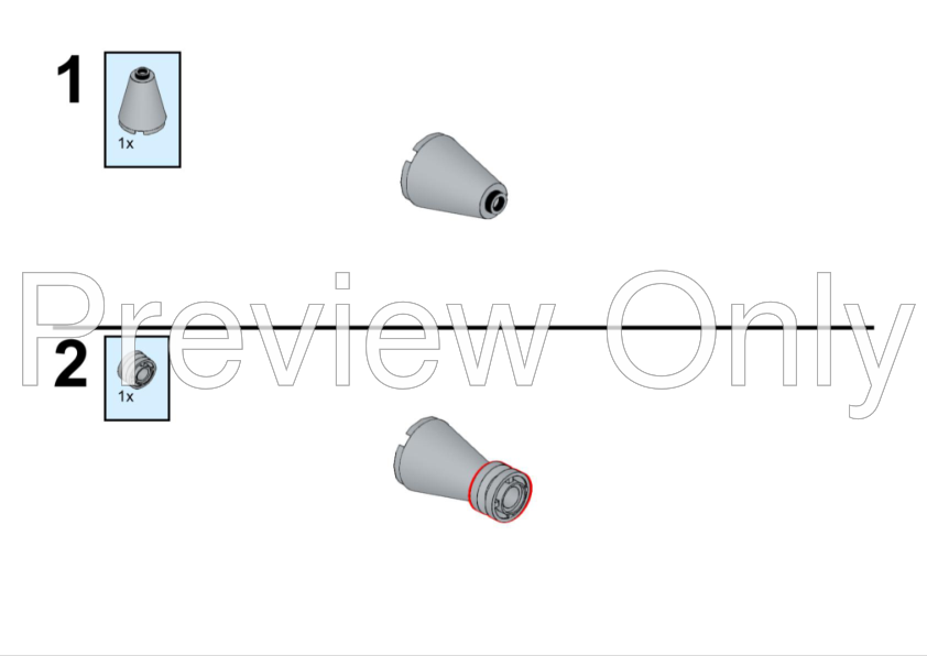 LEGO MOC Pilot Luke Bust (complete) by glenn_tanner55 | Rebrickable ...