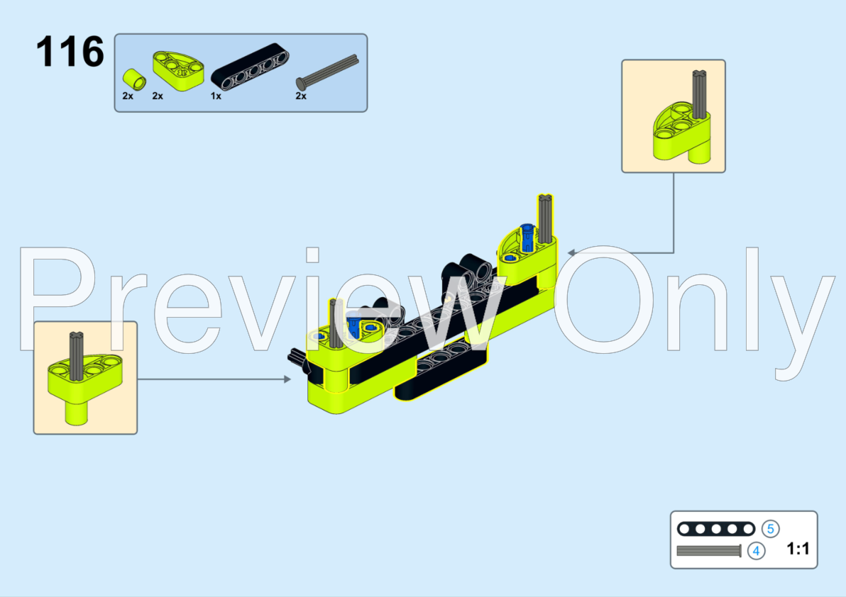 LEGO MOC 42161 Alternate model: Semi truck by Anton Kablash ...