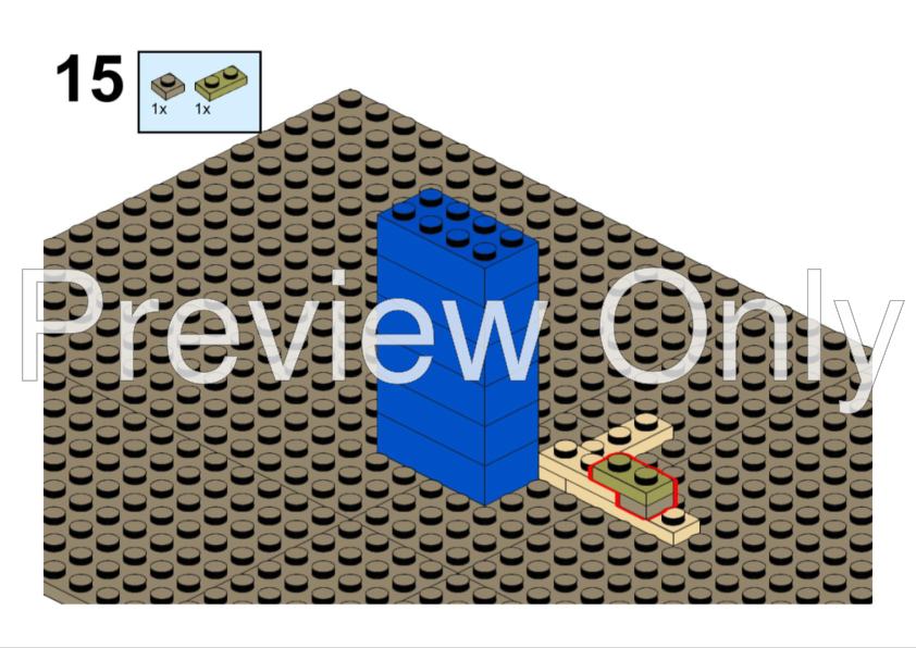 LEGO MOC Old Italian house by legoprofi | Rebrickable - Build with LEGO