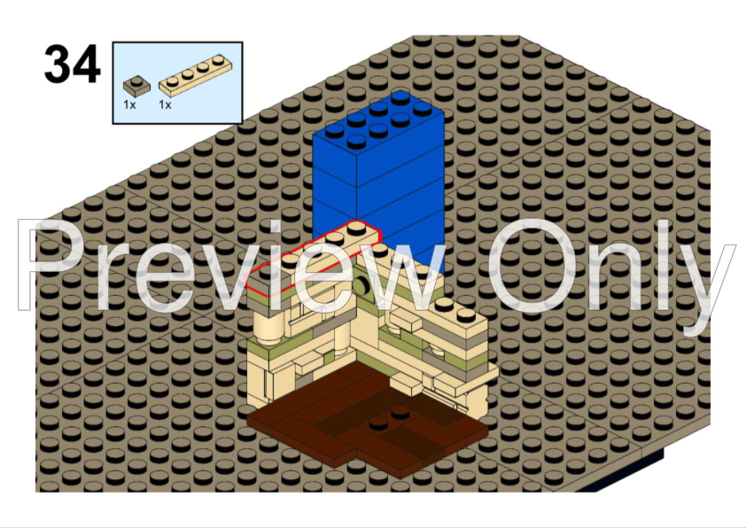 LEGO MOC Old Italian house by legoprofi | Rebrickable - Build with LEGO