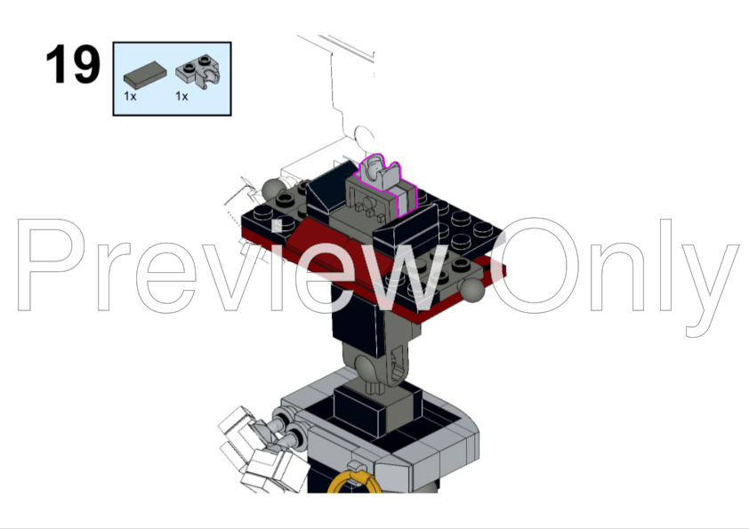 LEGO MOC Ringmaster foxy by EXCALIBURtheONE | Rebrickable - Build with LEGO