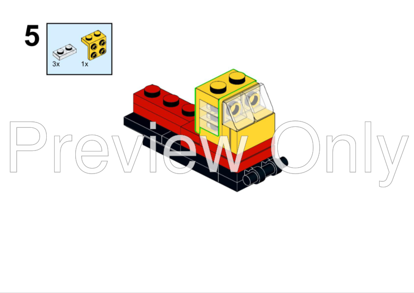 LEGO MOC Lego 7735 Train 12V Minibuild by mfoitzik | Rebrickable ...