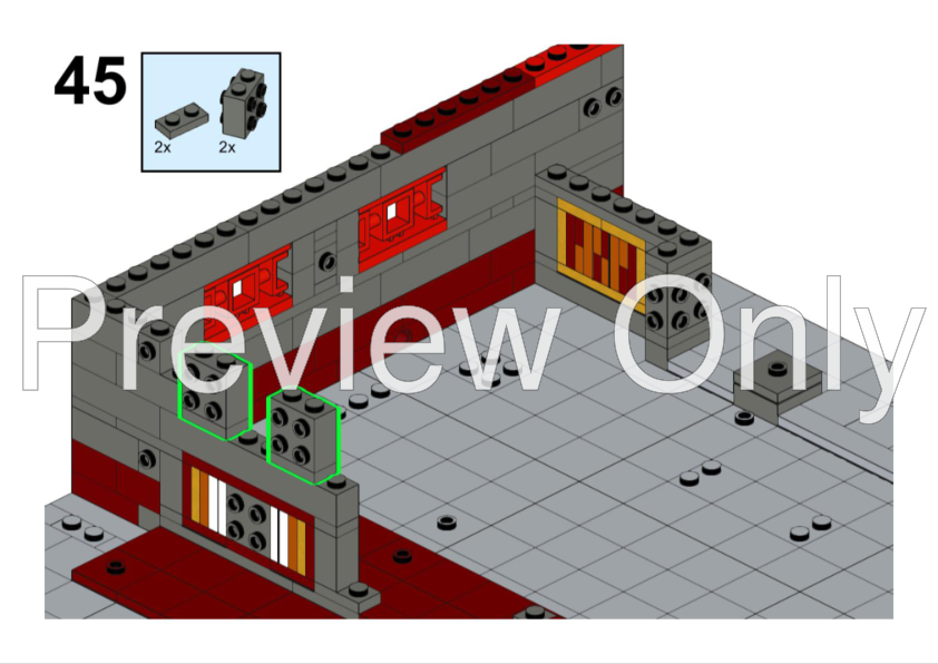 Lego Moc Chinese Temple By Porklegoguy Rebrickable Build With Lego
