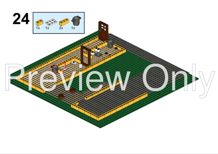 Lego Moc Minifig Scale House With Interior By Jerrycica1 Rebrickable
