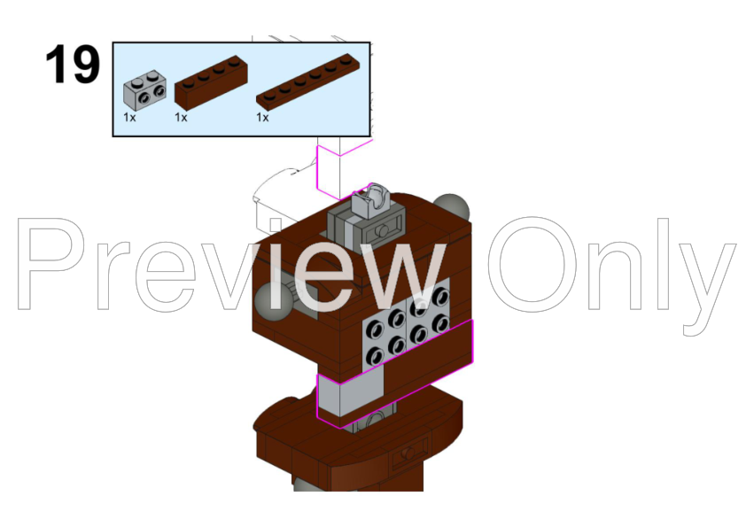 LEGO MOC Melted chocolate Bonnie by EXCALIBURtheONE | Rebrickable ...