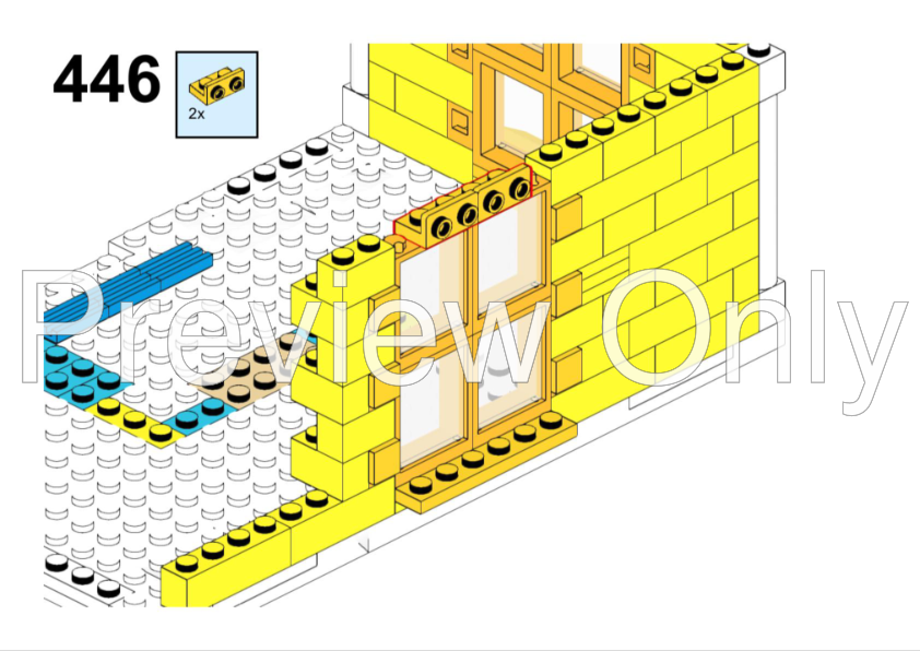 Lego Moc Community Tower Modular Alternate Build Of 2x 41748 By Re