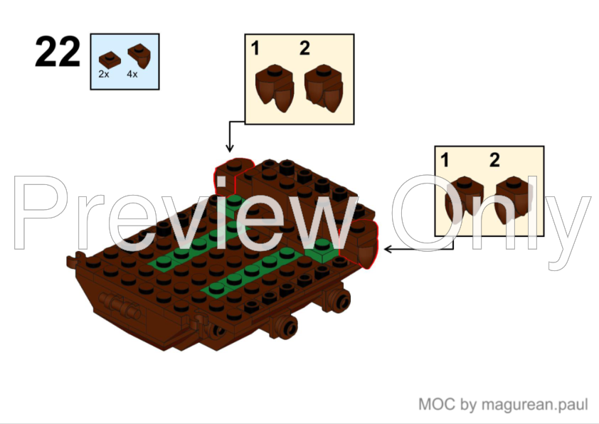 LEGO MOC Zerg Devourer by magurean.paul | Rebrickable - Build with LEGO