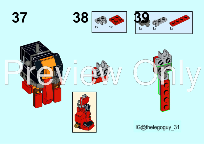 Lego Moc Sf 025 Psycho Zaku By Thelegoguy31 Rebrickable Build With Lego