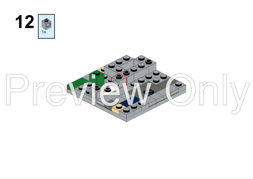 LEGO MOC-162907 Mini Modular Buildings - The Full Set of 19 by ...