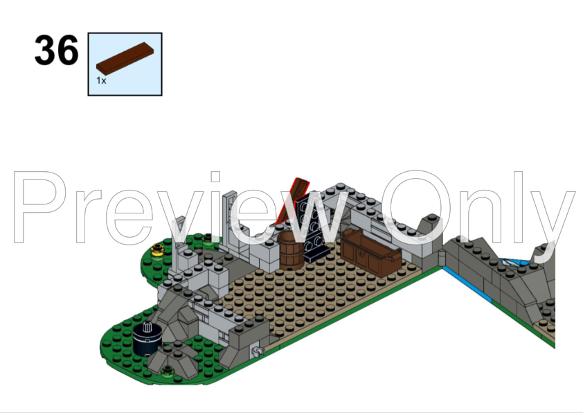 Lego Moc Abandoned Tower By Ns6 Rebrickable Build With Lego