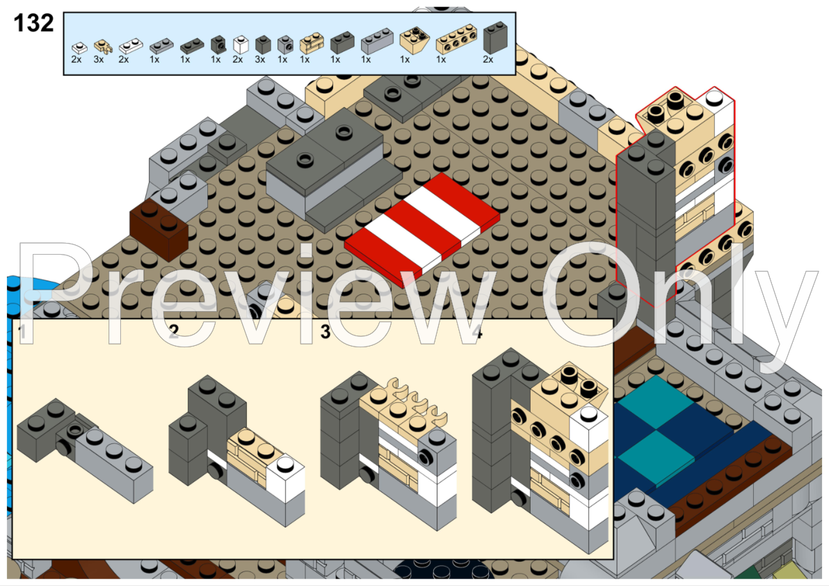 LEGO MOC Greenwood Watch by nmbro | Rebrickable - Build with LEGO