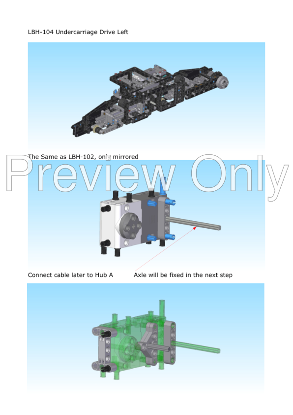LEGO MOC Liebherr LR 13000 Crawler Crane by marthart | Rebrickable ...