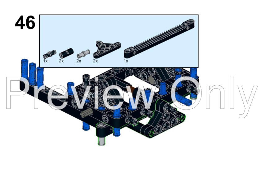 LEGO MOC Mobile Articulated Boom Lift by kladovec | Rebrickable - Build ...