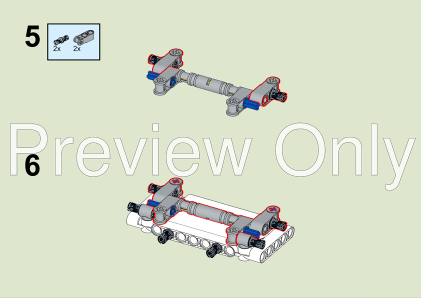 LEGO MOC YAMAHA KODIAK ATV - 42110 B-MODEL by rybrickster | Rebrickable ...
