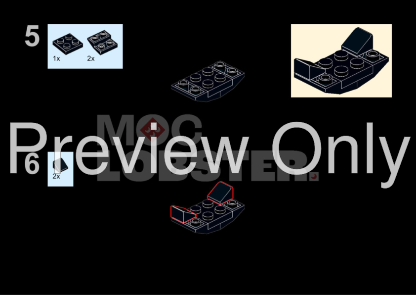 LEGO MOC John Brick Bust by Moc_Lobster | Rebrickable - Build with LEGO