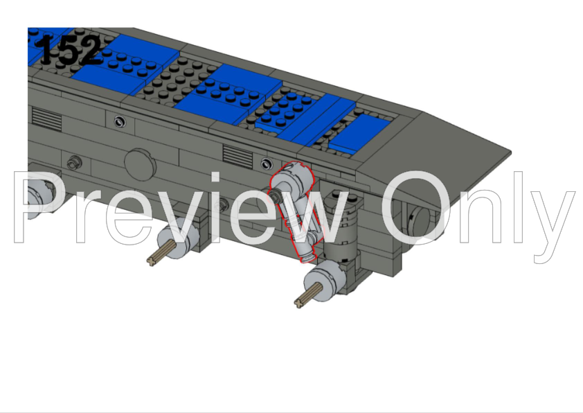 LEGO MOC HAVw A6 juggernaut tank V3 by thelegowolfpack | Rebrickable ...