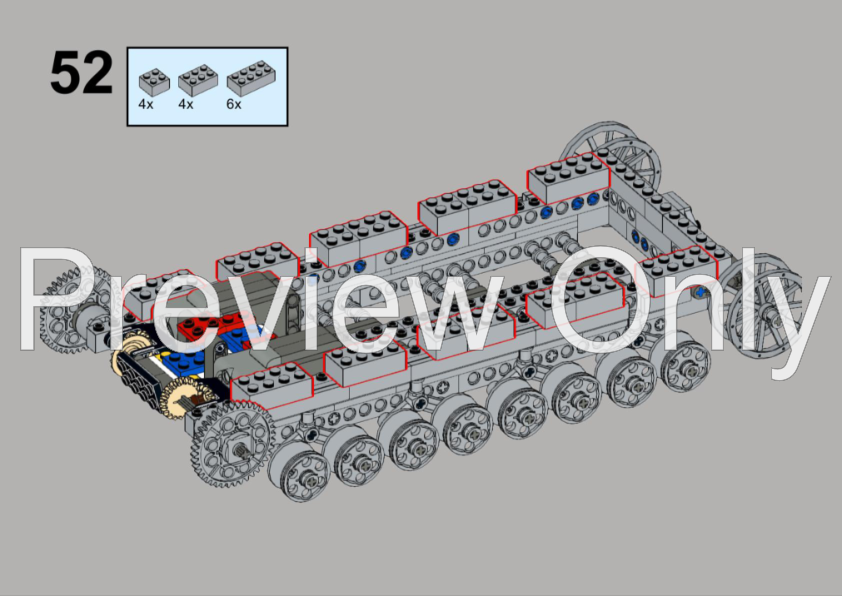 Lego Moc Stug Iv 116 Scale Rc By Camobricktape Rebrickable Build