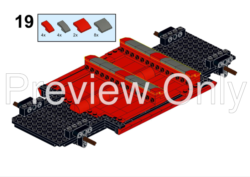 LEGO MOC Plymouth Fury "Christine" by TheCarBuilder | Rebrickable ...