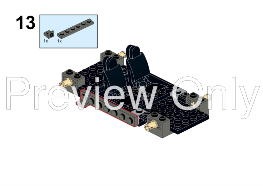 LEGO MOC Nissan Skyline GT-R R32 by C0NN3RY | Rebrickable - Build with LEGO