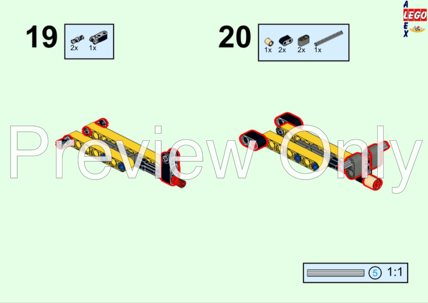 LEGO MOC Helicopter 42136 Alternative by ErikGS | Rebrickable - Build ...