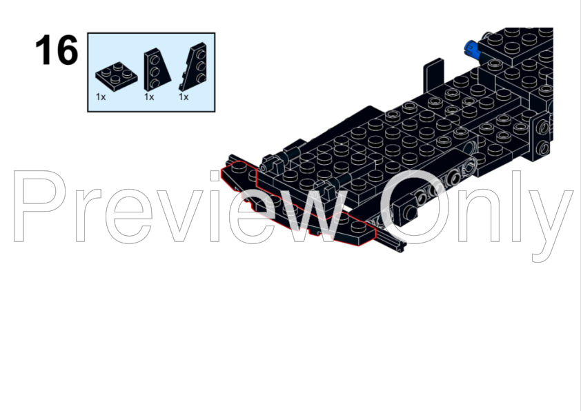 LEGO MOC BVS Batmobile SP by LEGOJOSEPH | Rebrickable - Build with LEGO