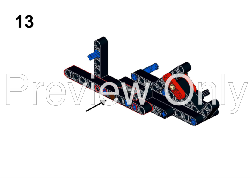 LEGO MOC-163208 42161 Attack helicopter by XaeroZKota | Rebrickable ...
