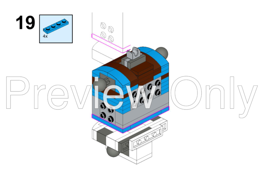 Lego Moc Firework Freddy By Excaliburtheone Rebrickable Build With Lego
