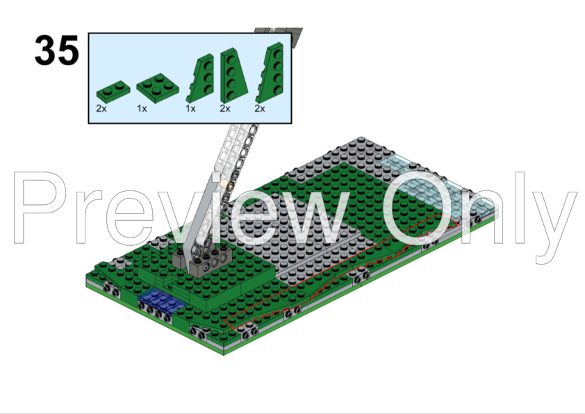 LEGO MOC The Snowbirds with Forced Perspective Base by Paulmanaitor ...