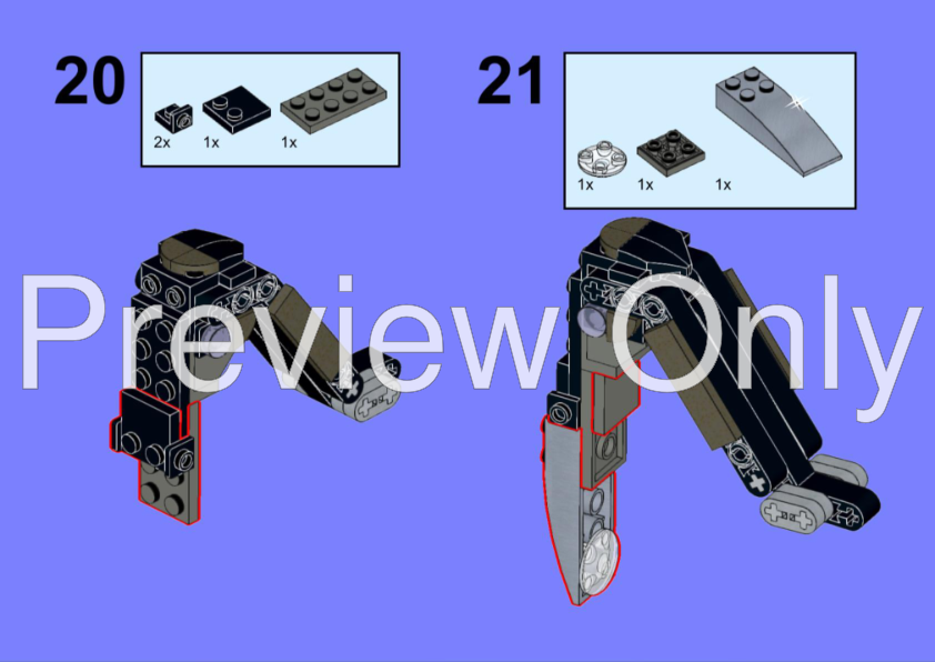 LEGO MOC Risk of Rain 2- Voidling by Penguins and plastic | Rebrickable ...