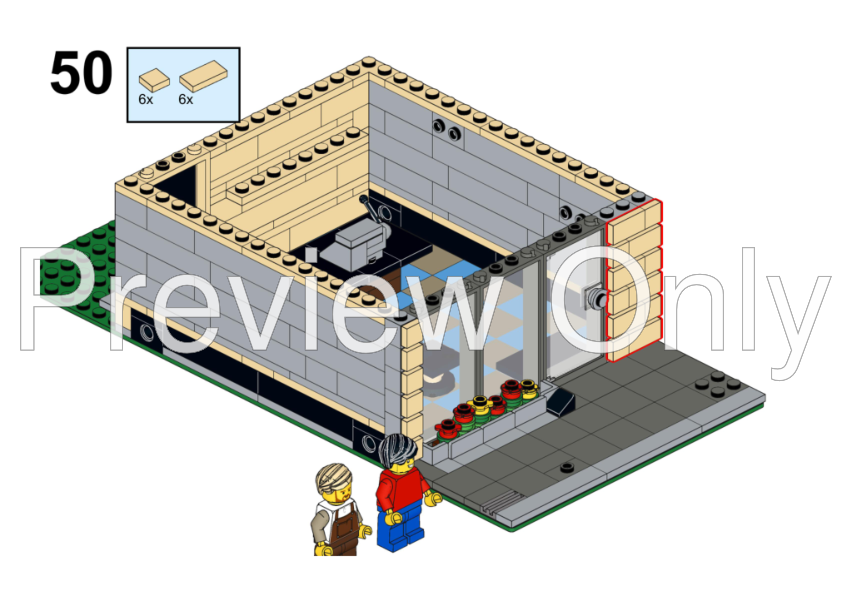 LEGO MOC Coffee Shop by MCC_2343 | Rebrickable - Build with LEGO