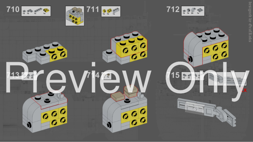 LEGO MOC French Battleship Richelieu by GrafKoks | Rebrickable - Build ...