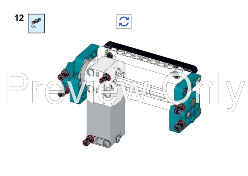 LEGO MOC Cassette player by Arpeggi0 | Rebrickable - Build with LEGO