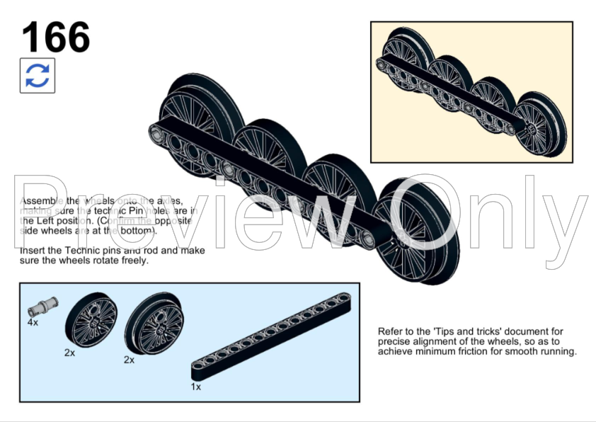 LEGO MOC Pere Marquette 1225 - Steam Locomotive and Coal Tender by ...