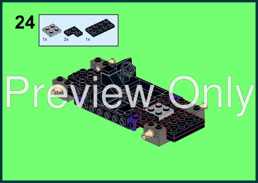 LEGO MOC Leon's Nissan Skyline R33 F&F 1 by Luke_Bricks82 | Rebrickable ...