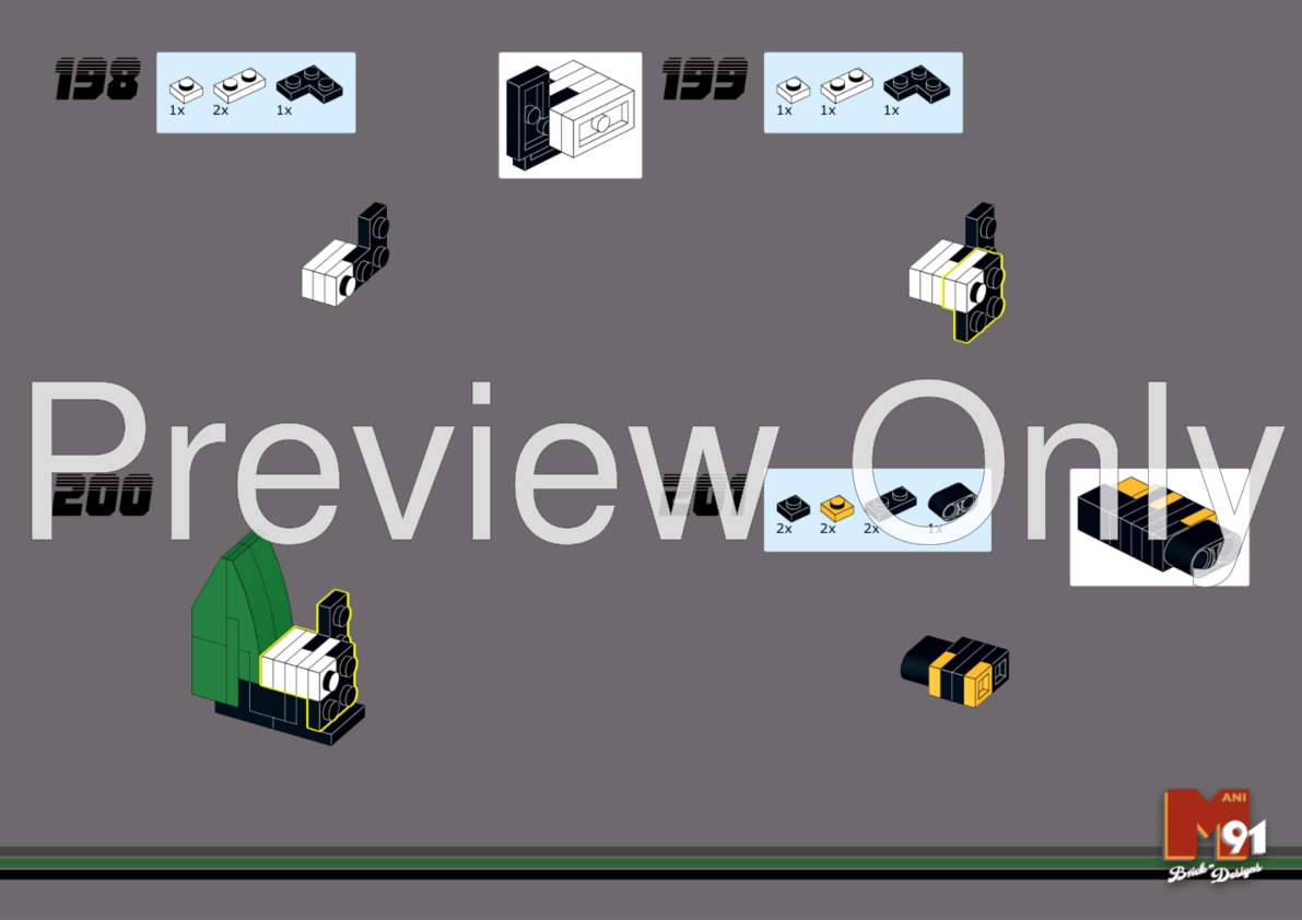 LEGO MOC Doc Brown's DeLorean Remote Control by Mani91 | Rebrickable ...