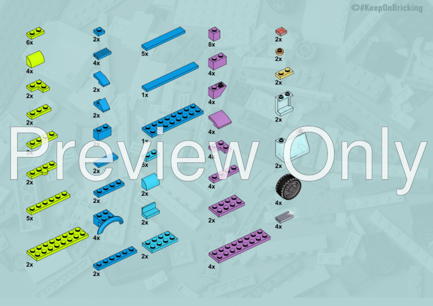 LEGO MOC 41749 Friendship Pickup by Keep On Bricking | Rebrickable ...