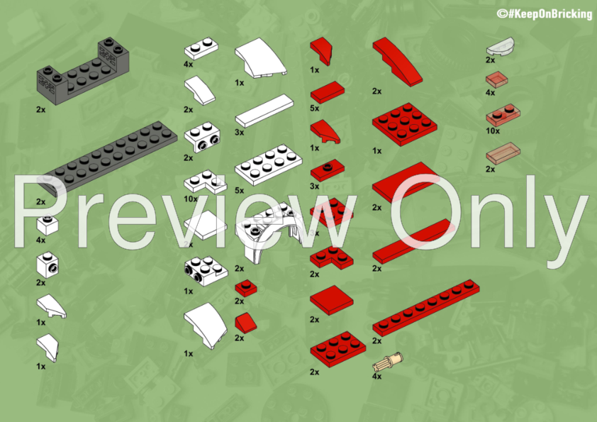 LEGO MOC 76916 Pickup by Keep On Bricking | Rebrickable - Build with LEGO