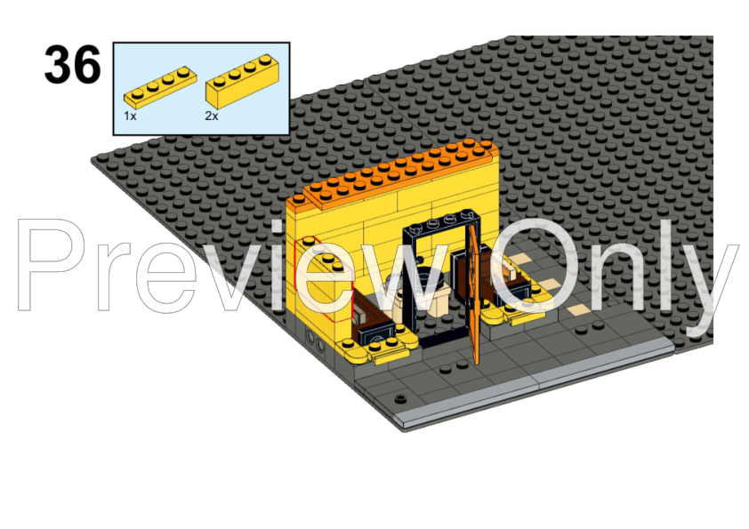 LEGO MOC Main Street Hotel Modular Building by lego_modular_building ...